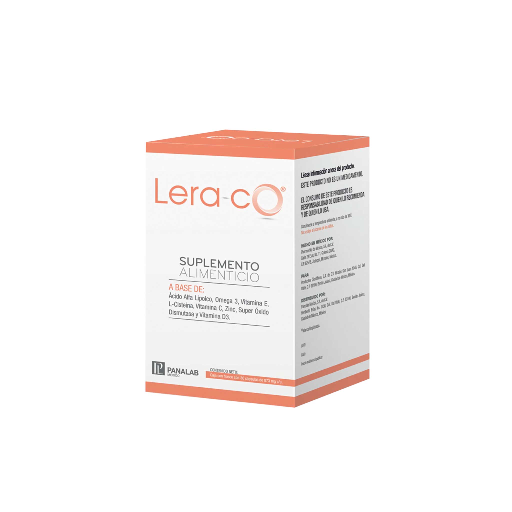 Venta de Lera-Co 30 Caps al mejor precio. Haut Boutique - Haut Boutique